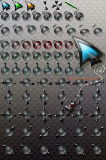 A Glow in The Dark for CursorFX - SkinPack